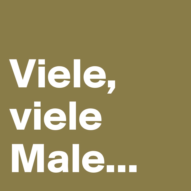 Viele, viele Male... - Post by Campo on Boldomatic